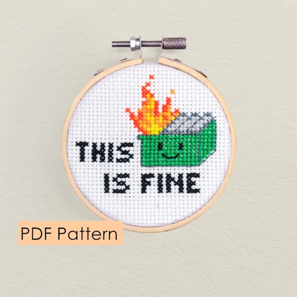 Meme Cross Stitch - Etsy