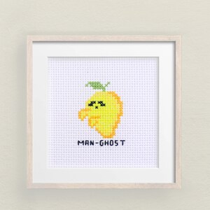 Mango Cross Stitch Pattern PDF Instant Download - Cute Fruit Pun - Easy ...