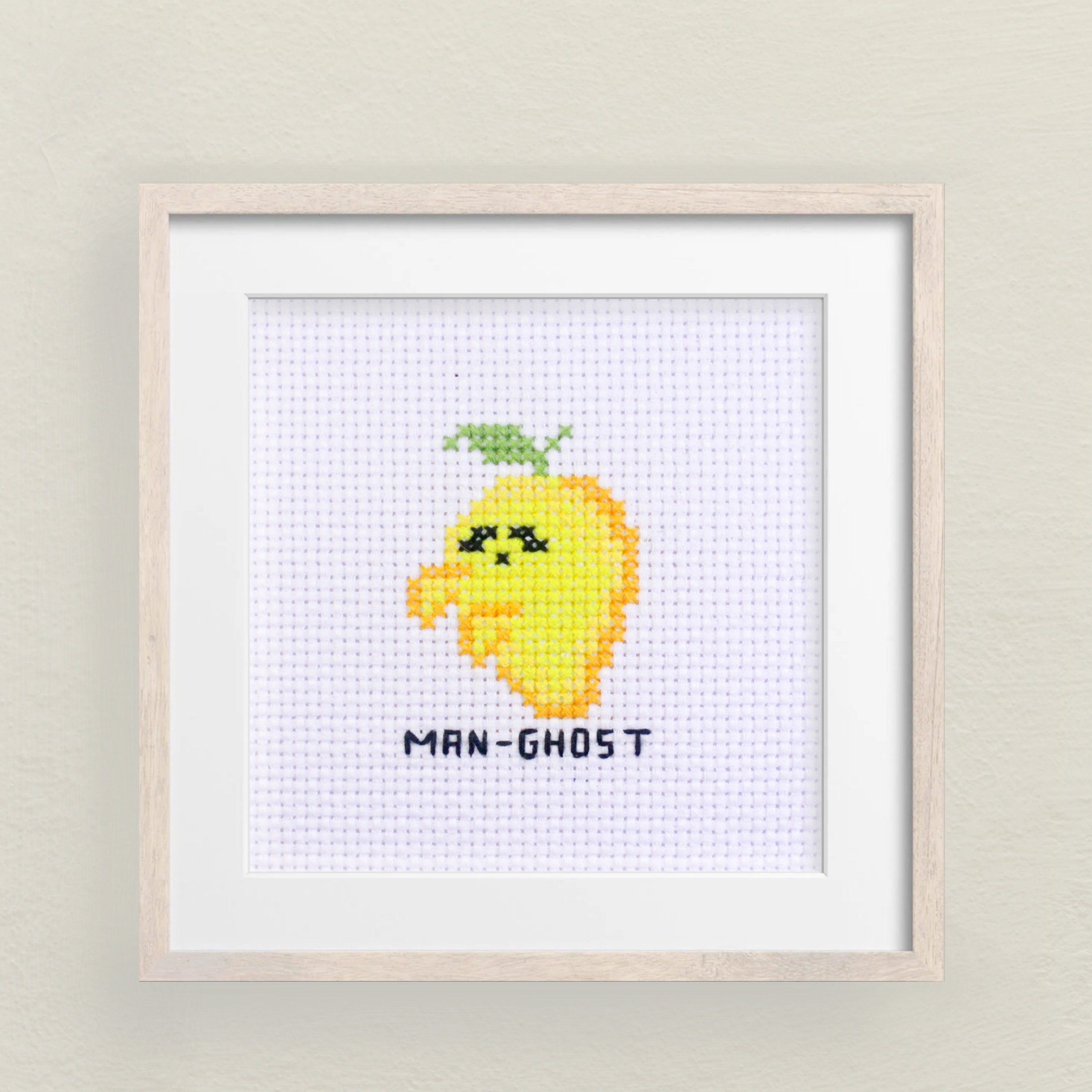 Mango Cross Stitch Pattern PDF Instant Download - Cute Fruit Pun - Easy ...