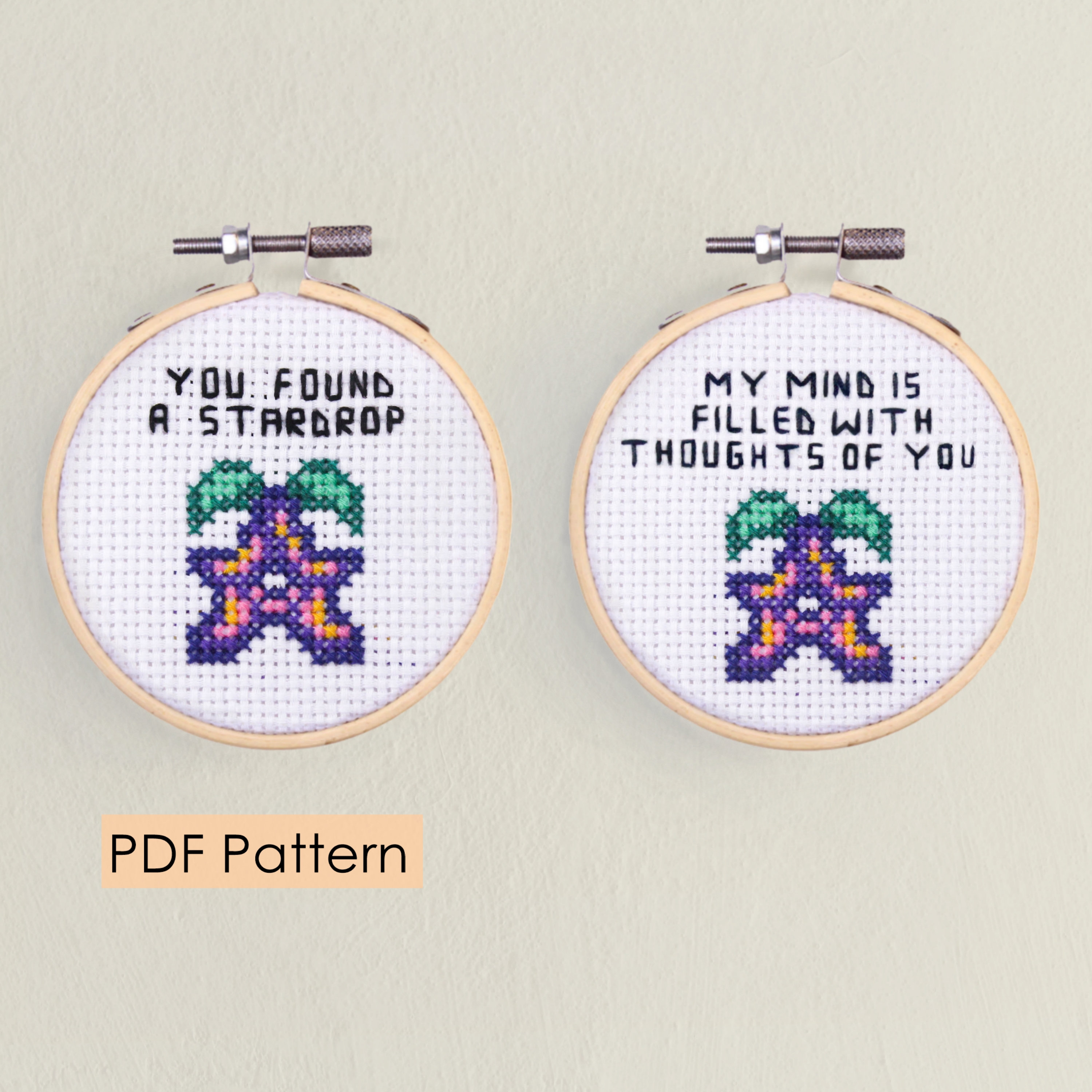 Stardrop Cross Stitch Pattern PDF Download Stardew Valley Easy Cross ...