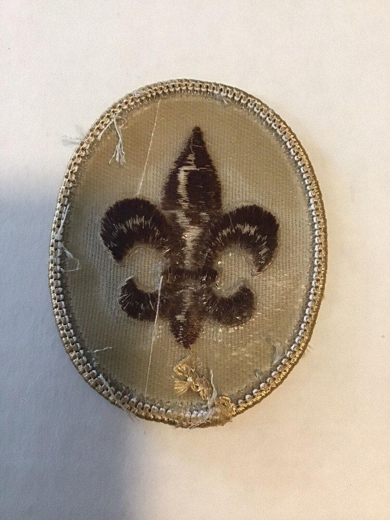 Official BSA Tenderfoot Scout Rank Patch Boy Cub Scouts tan Backing - Etsy