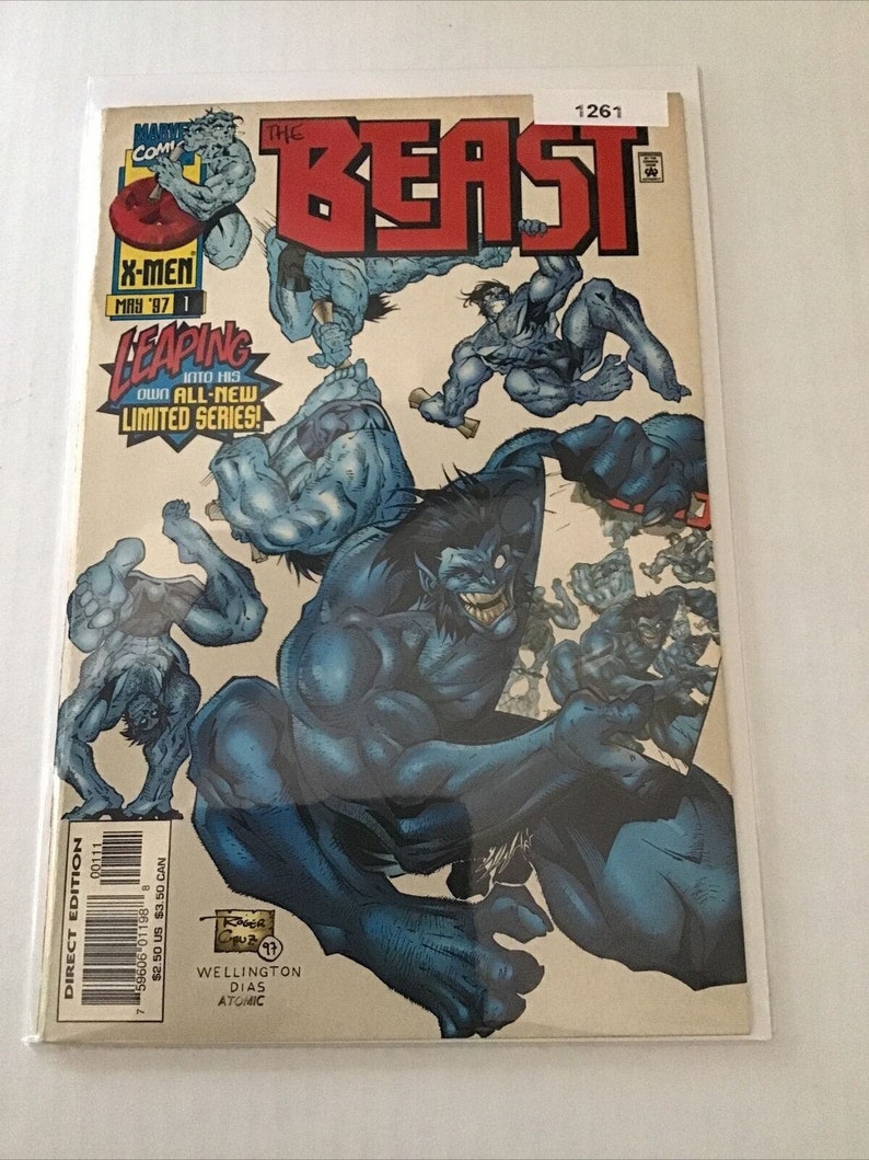 Beast 1 Comic Book 1997 Keith Giffen Roger Cruz Marvel Comics - Etsy