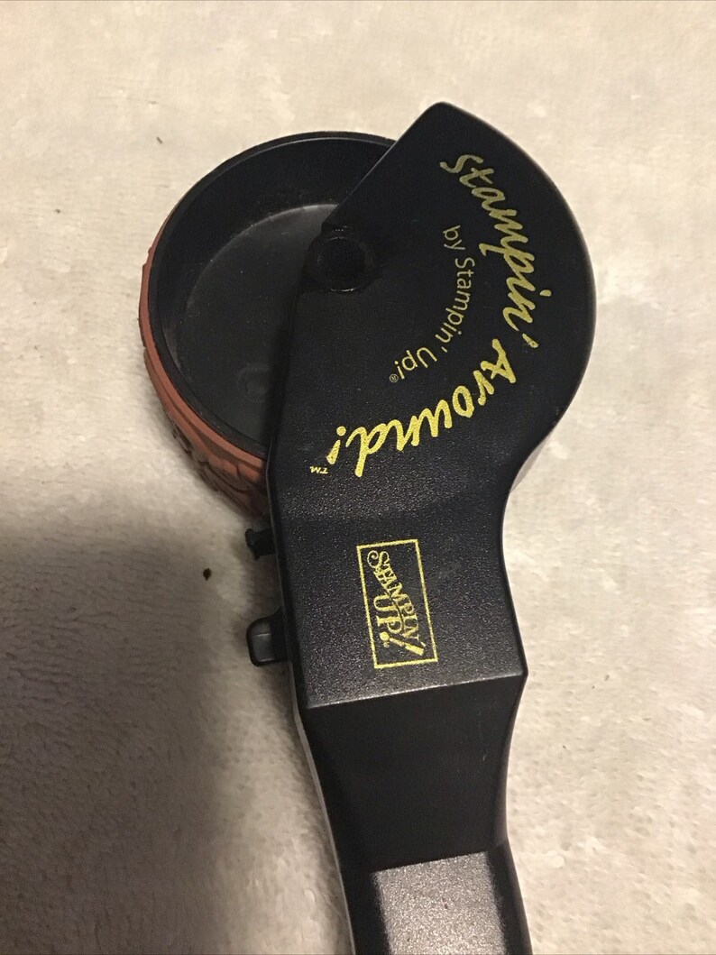 Stampin' Around by Stampin' up Rollagraph With Wheel Stamp Ink Spot - Etsy