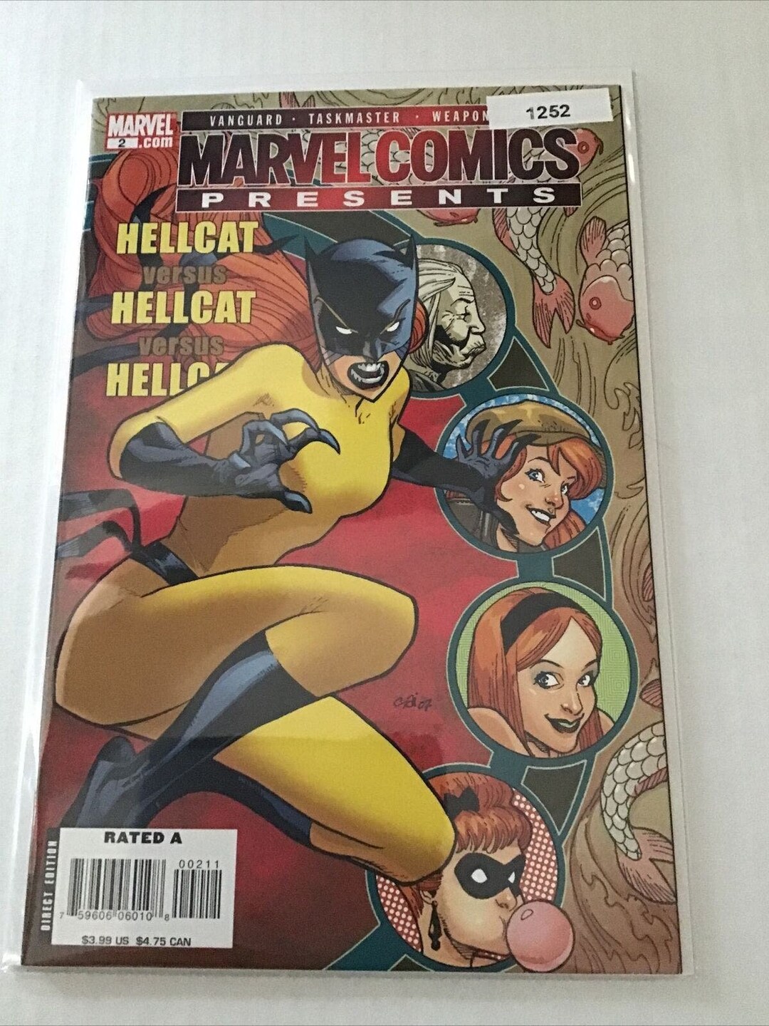 Marvel Comics Presents 2 Hellcat Vs. Hellcat - Etsy