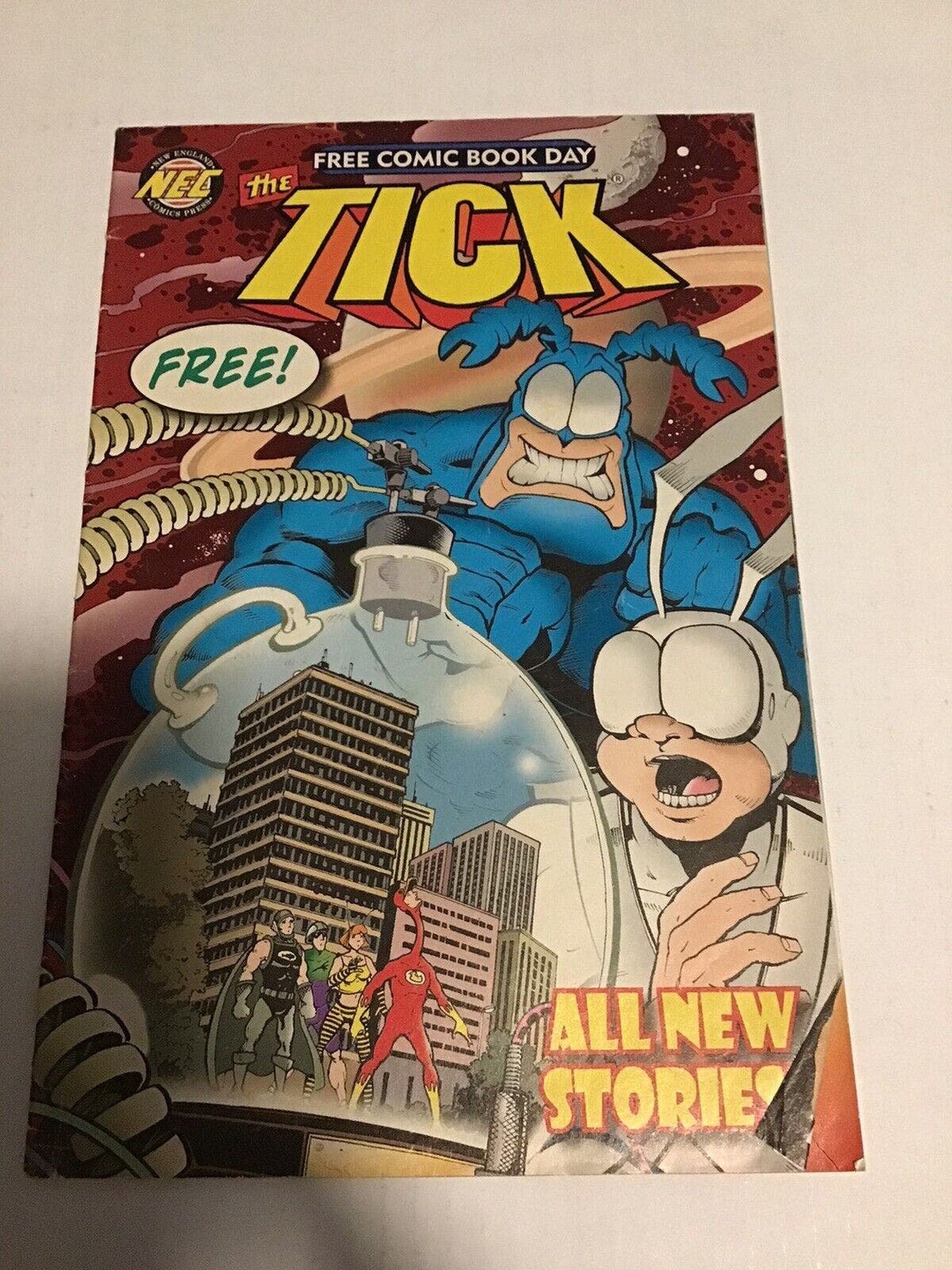 Nec the Tick Comic Book - Etsy