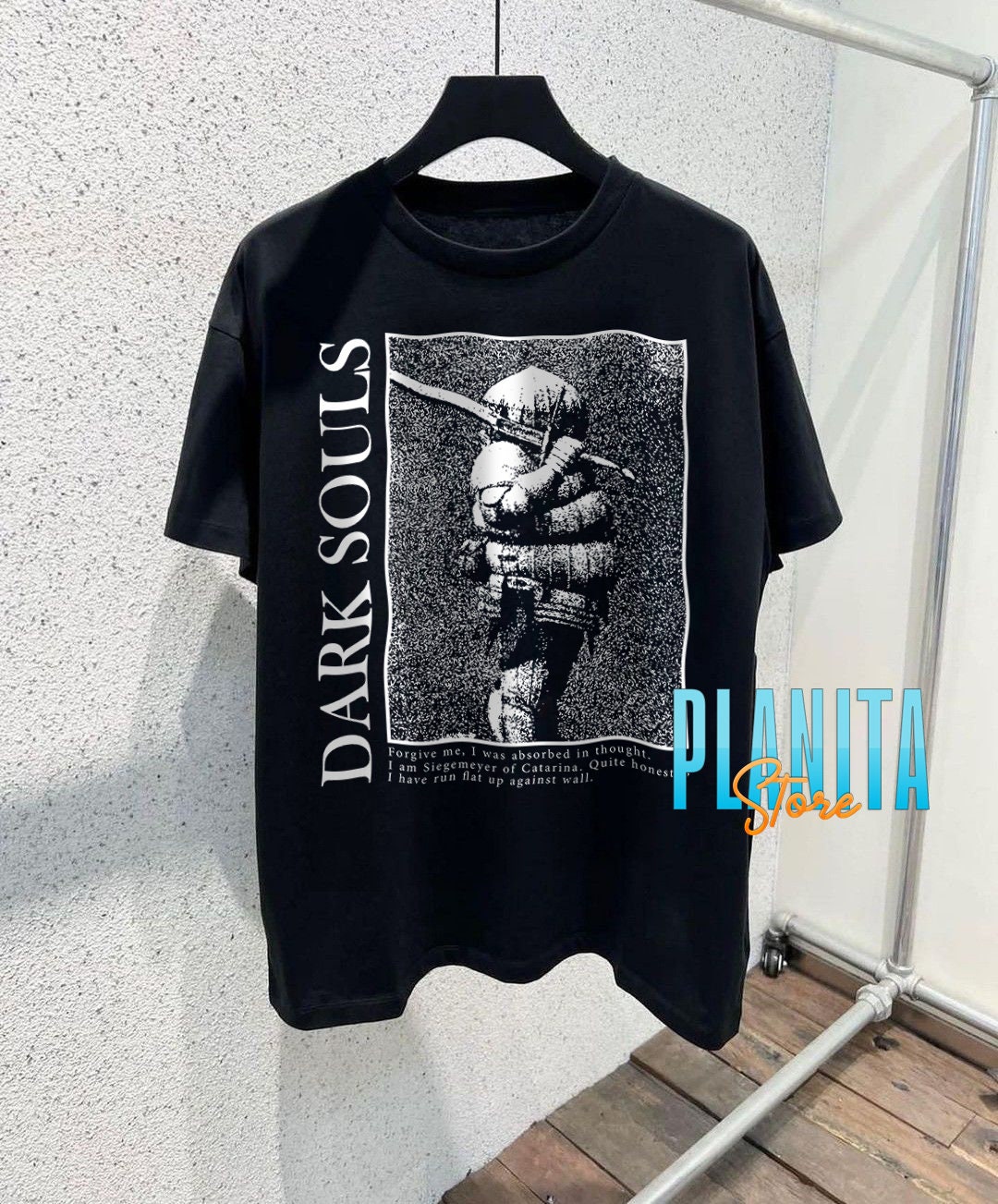 Siegmeyer of Catarina Dark Souls Soulsborne T-shirt ,washed Tshirt ...
