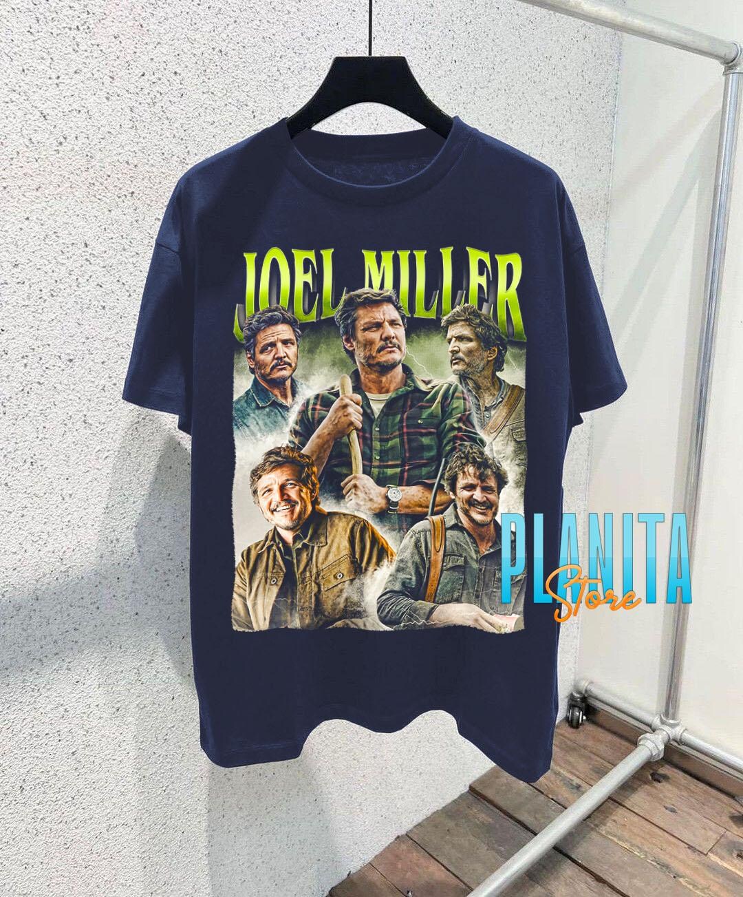 Joel Miller Pedro Pascal Vintage T-shirt, Gift for Woman and Man Unisex ...