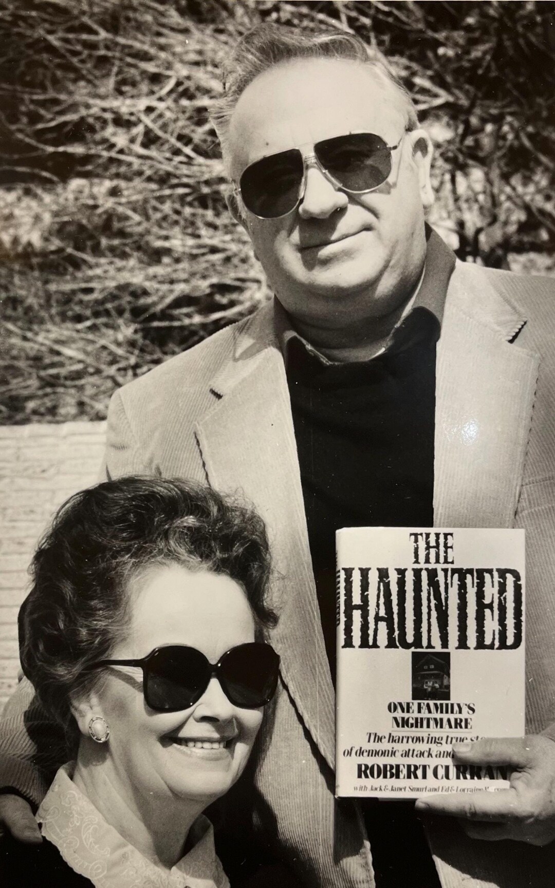 Authentic Demonologist Ed Warren Signed Greeting Card, Ed and Lorraine ...