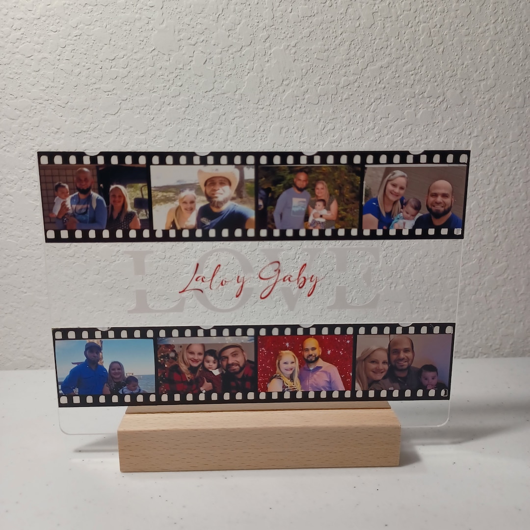 Photo Film Plaque. 5x7in. Custom Photo Plaque. Photo Film - Etsy