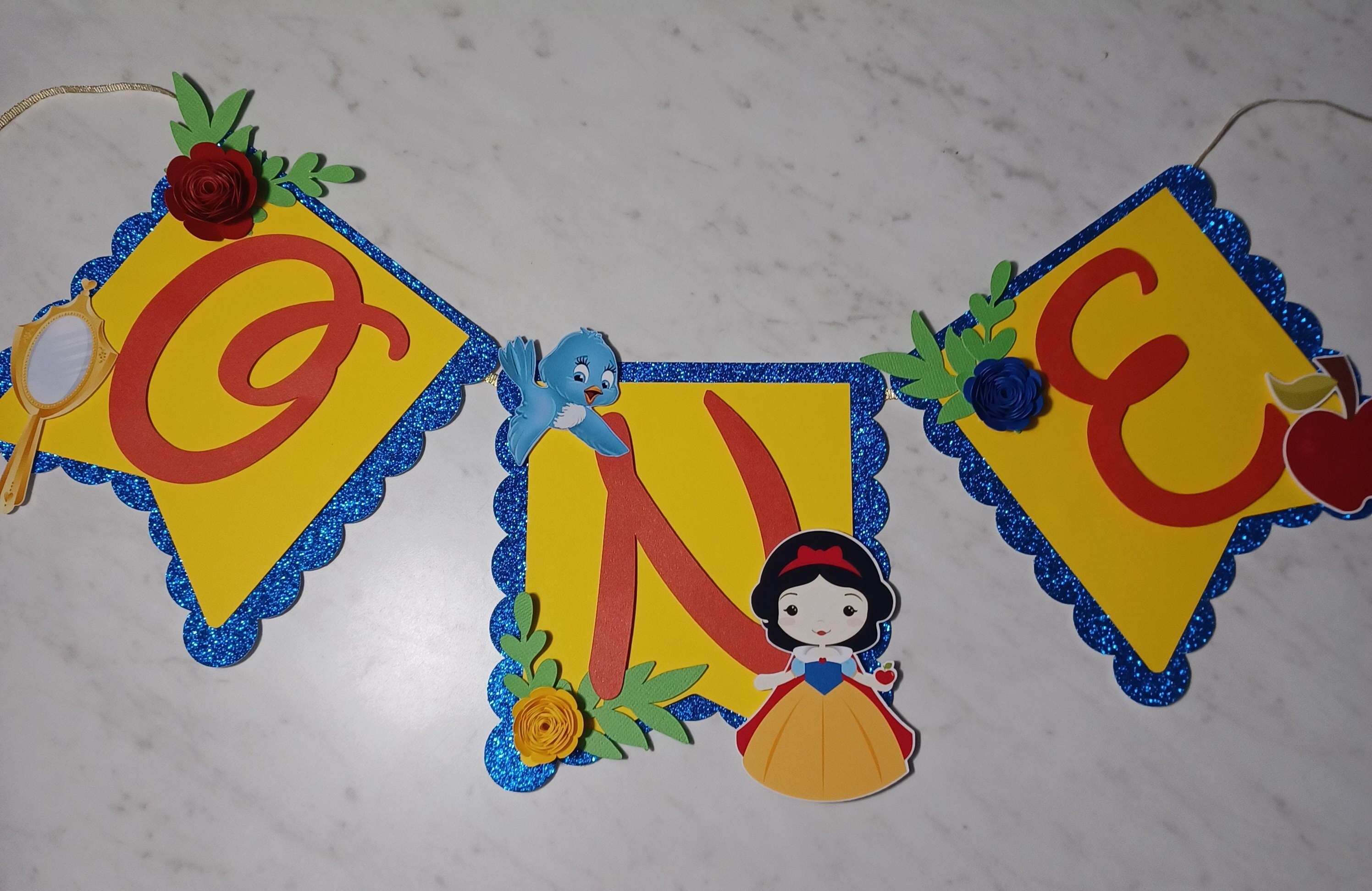 Snow White Inspired Banner. Blanca Nieves Inspired Banner. - Etsy