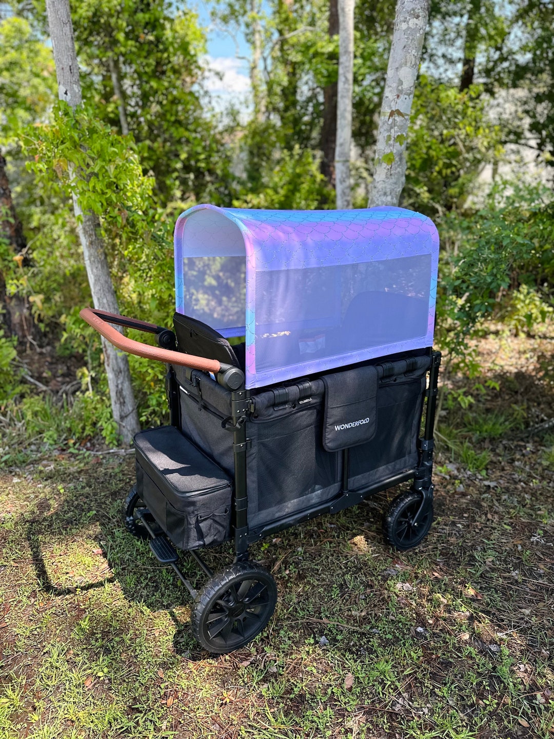 Custom Mermaid Scale Mesh Sided Canopy for Wonderfold Joymor or Rainbow ...