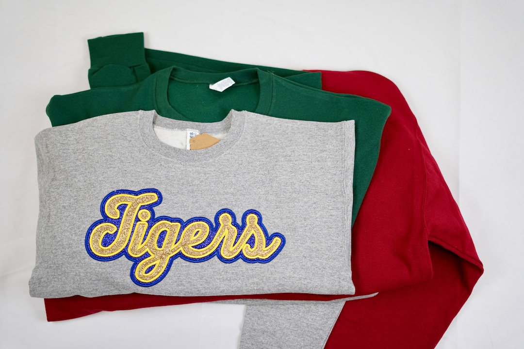 Glitter Spirit Sweatshirt | Personalized Spirit Shirt | Sports Team ...