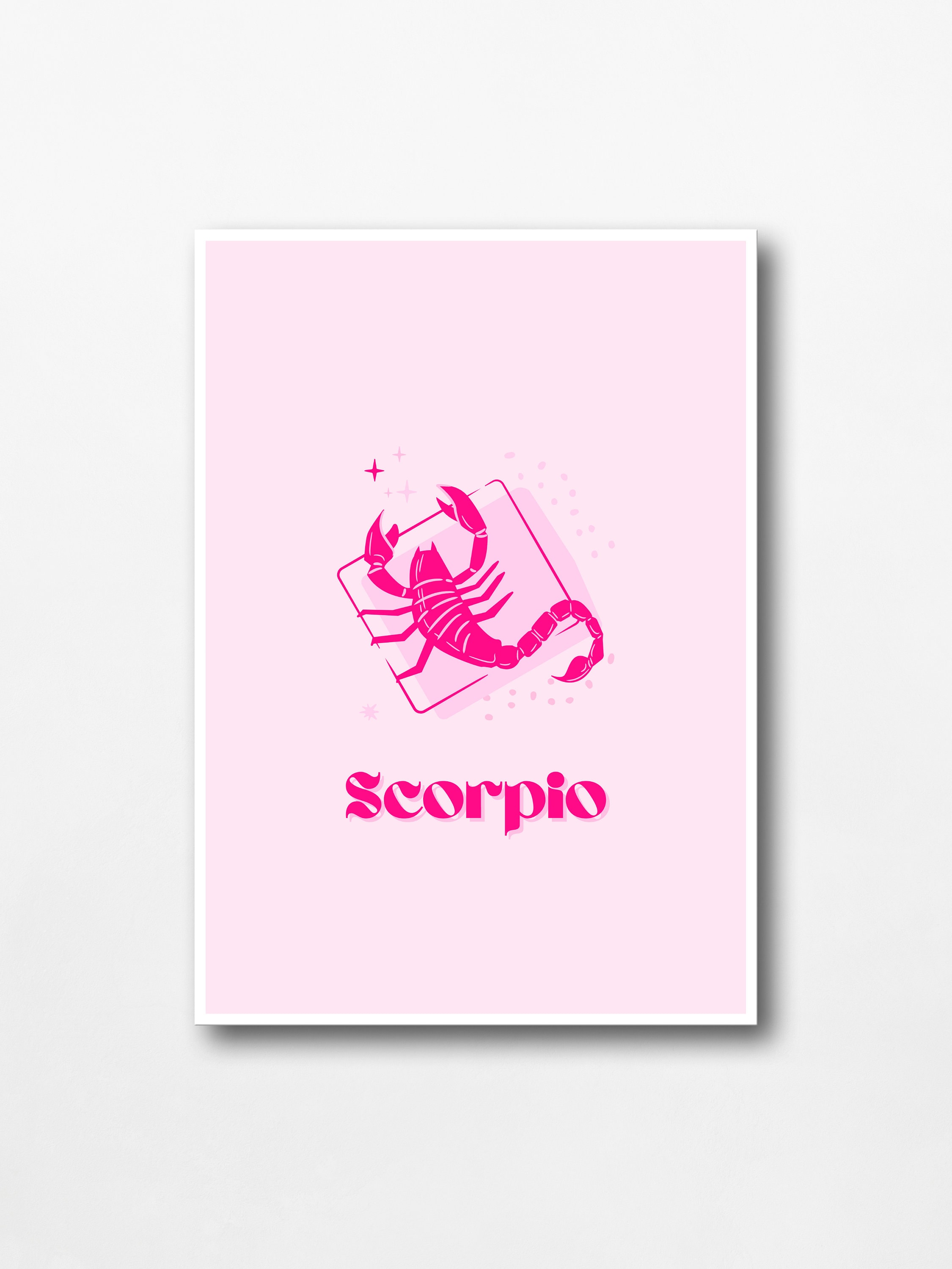 Scorpio Wallpaper Pink