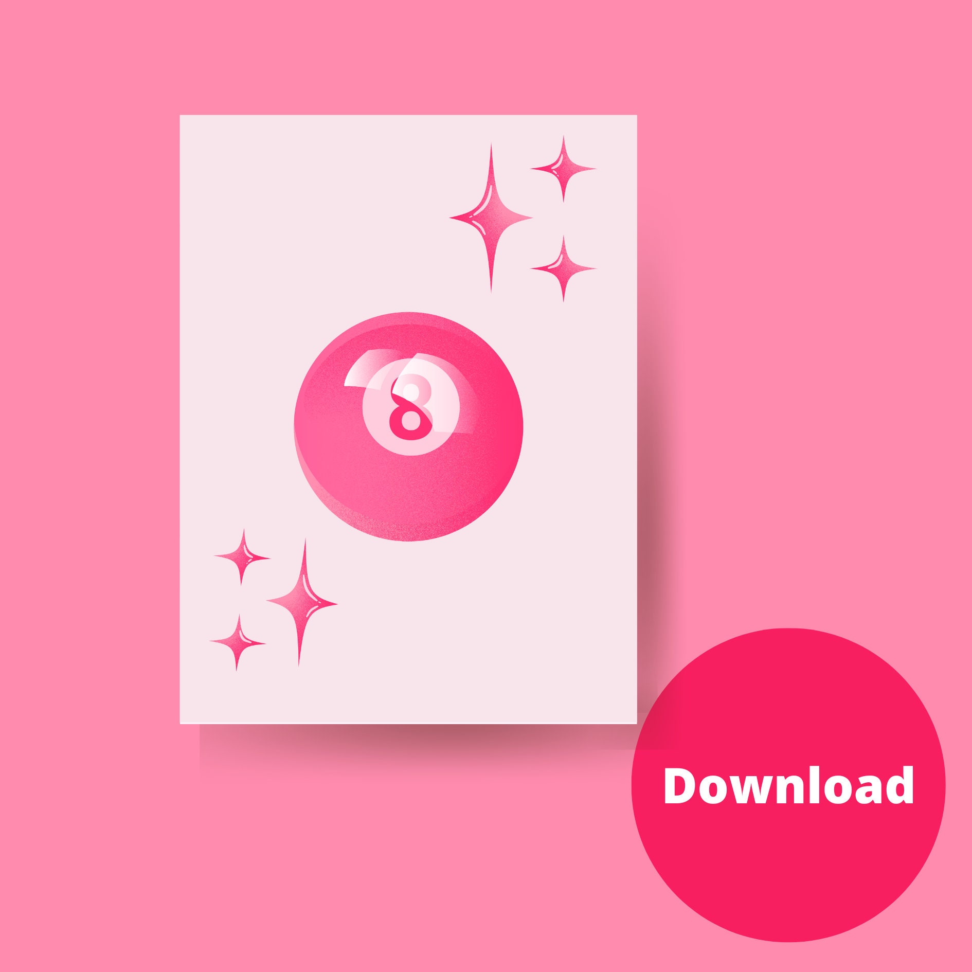 Pink Preppy Y2k Wall Art Collage, Pink Room Decor, Printable Wall Art ...