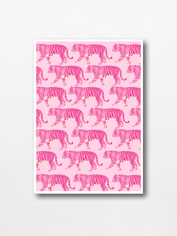 Pink Preppy Wall Art Preppy Room Decor Dorm Room Art Trendy - Etsy