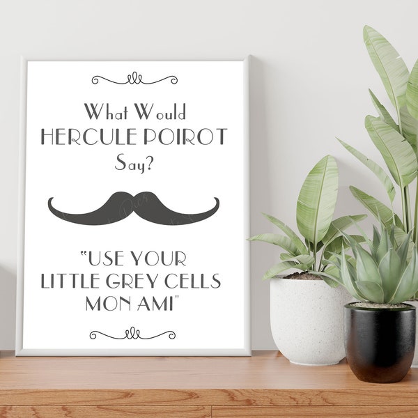 Poirot - Etsy