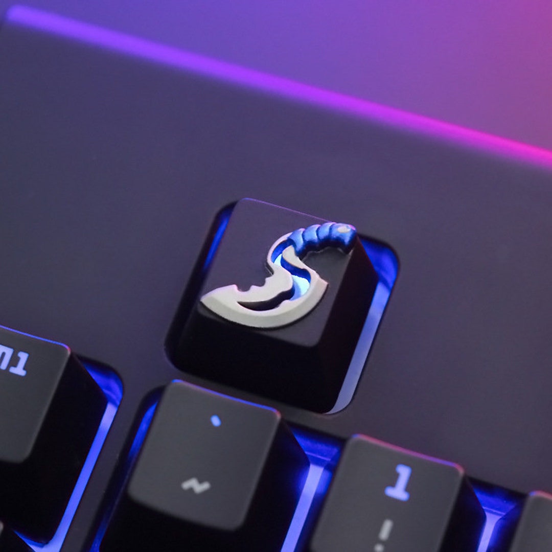 Luxurious DOTA Blink Dagger Keycap Gaming Metal Keycap for Mechanical ...
