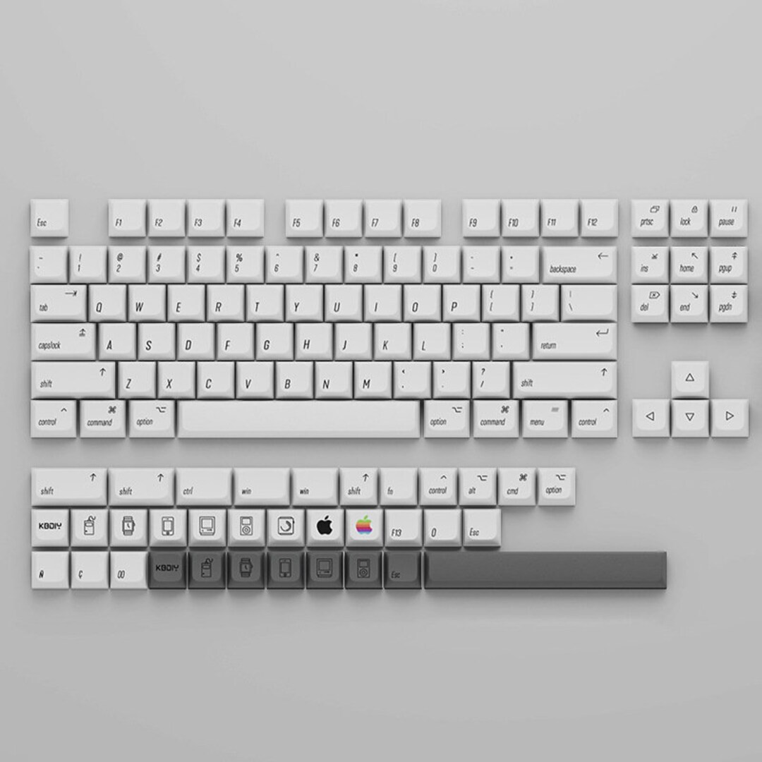 104pcs Personalized MacBook Keycap Set PBT Sublimation Keycaps High XDA ...