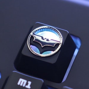 Luxurious DC Bat Signal Keycap Comics Gaming Metal Keycap for ...