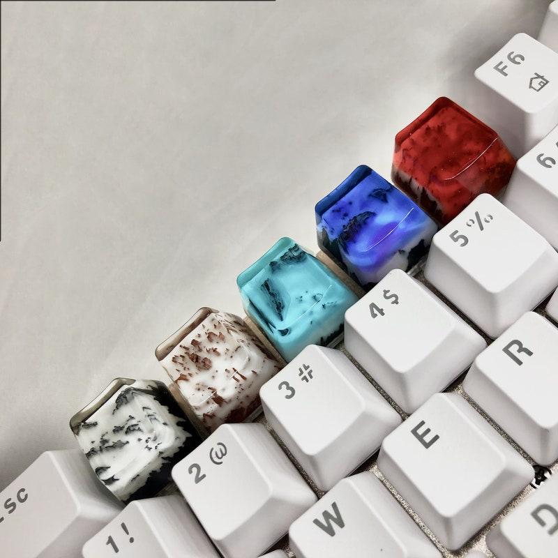 Resin Keycap - Etsy