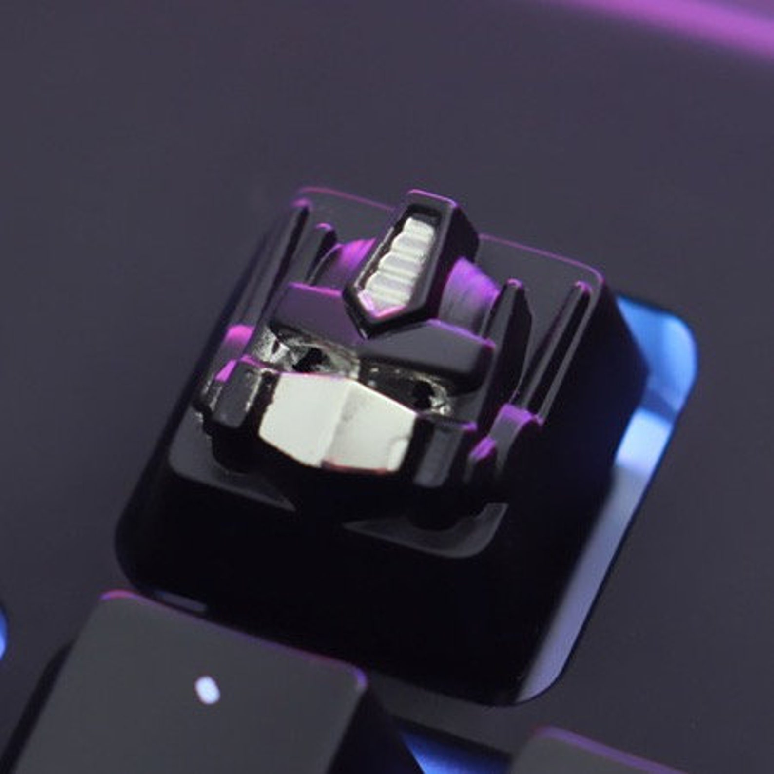 Luxurious Optimus Prime Keycap Transformer Anime Metal Keycap | Etsy