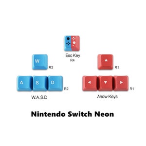 Mario/pac-man Set PBT Dye-sublimation Mechanical Keycaps Artisan Custom ...