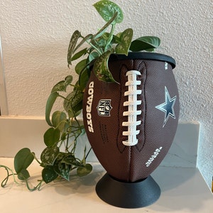 Dallas Cowboys Football Planter | NFL Sports Gift | Football Home Decor ...