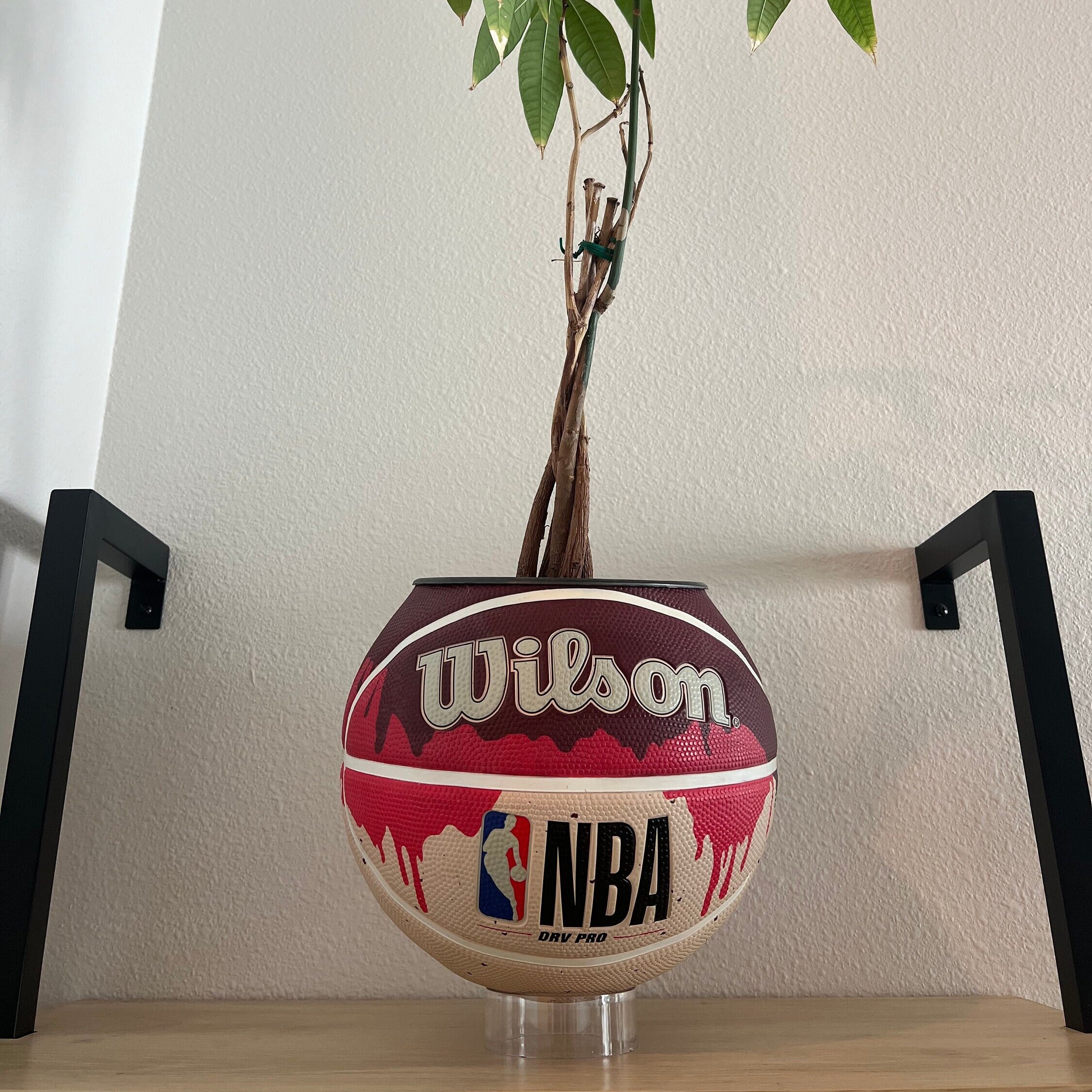 Red Drip Planter Hypebeast Decor Basketball Gift Hype Home Decor ...