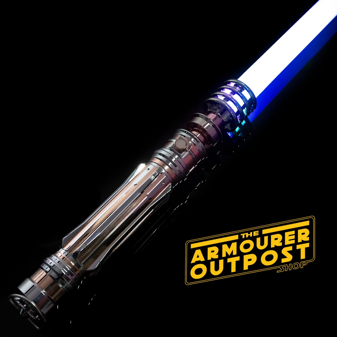 General Leia's EP9 Neopixel Lightsaber With Blade & Hard Case Includes ...