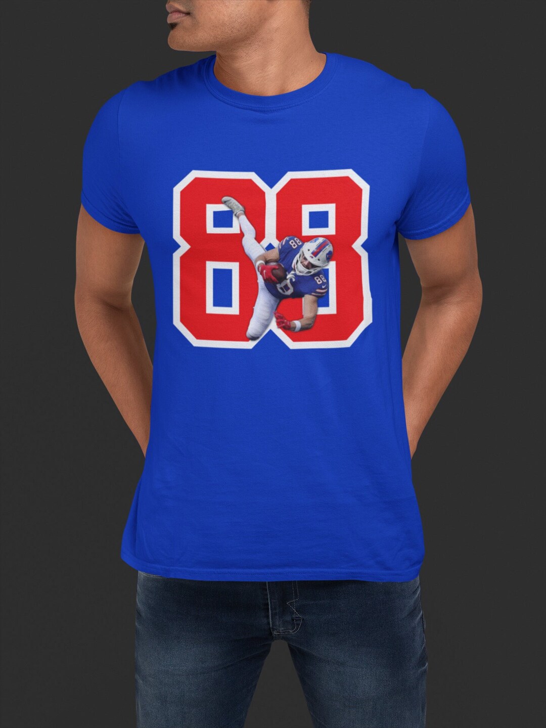 Dawson Knox Josh Allen Stefon Diggs Matt Milano Bills - Etsy