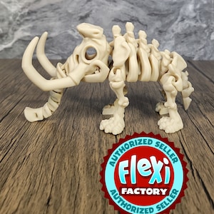 Flexi Skeleton Mammoth/ Fidget Toy / 3D Printed - Etsy