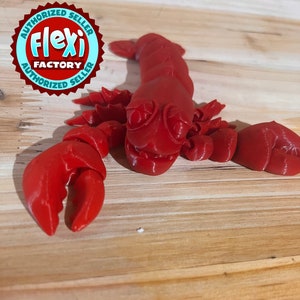 Flexi Lobster / 3D Printed / Fidget Toy - Etsy