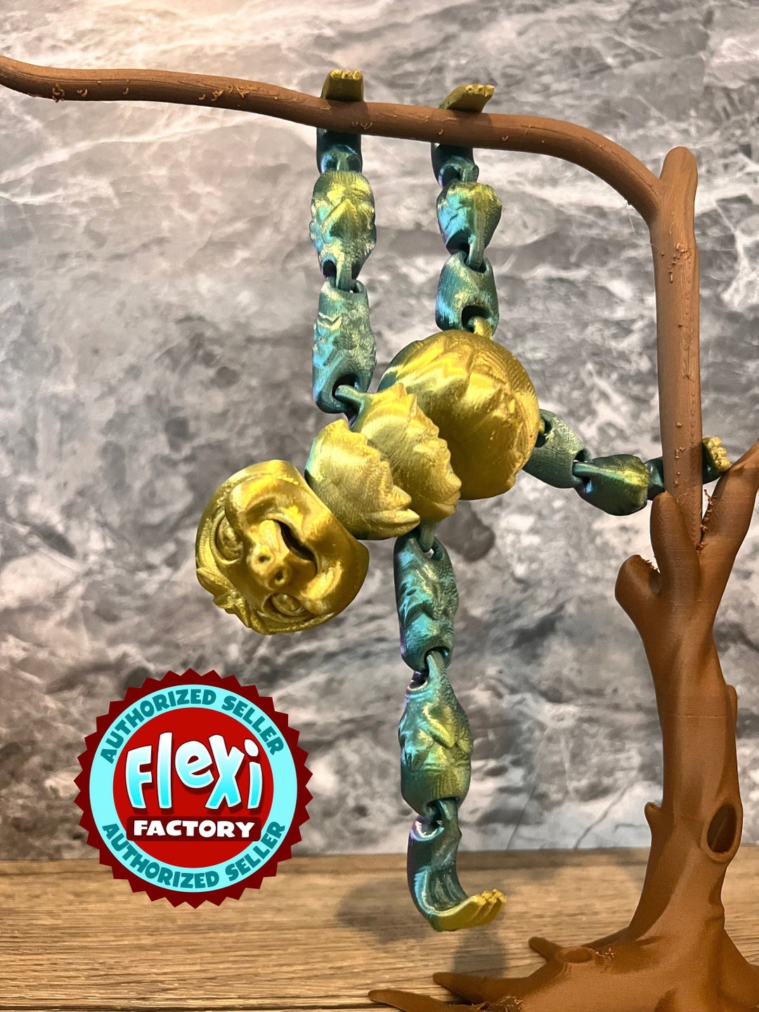 Flexi Sloth / Fidget Toy / 3D Print - Etsy