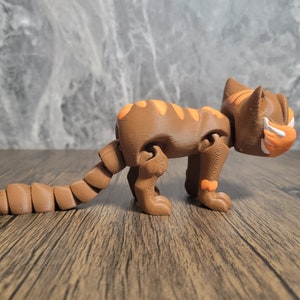 Flexi Cat / 3D Printed / Fidget Toy - Etsy