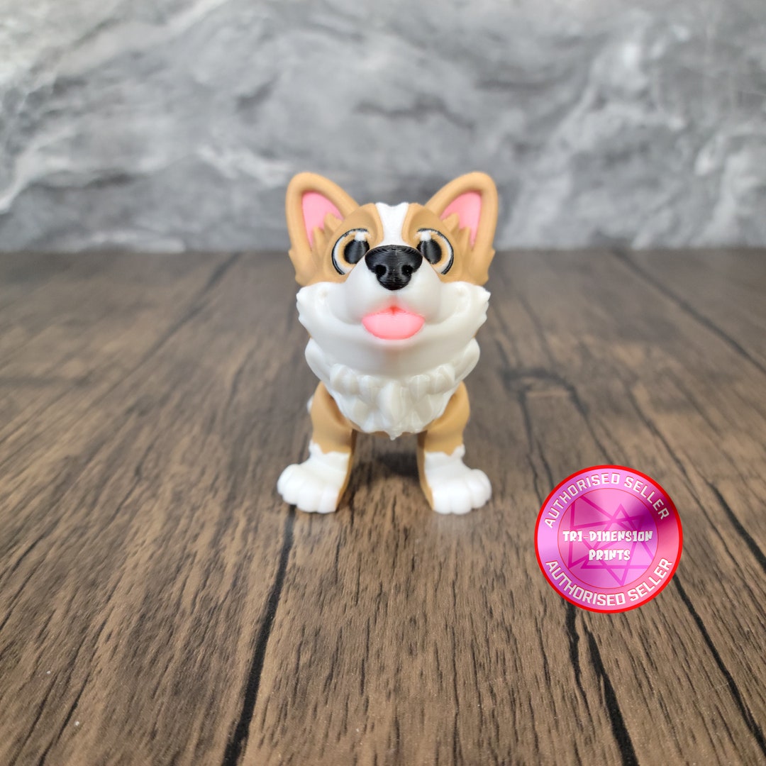 Corgi / Fidget Toy / 3D Print - Etsy