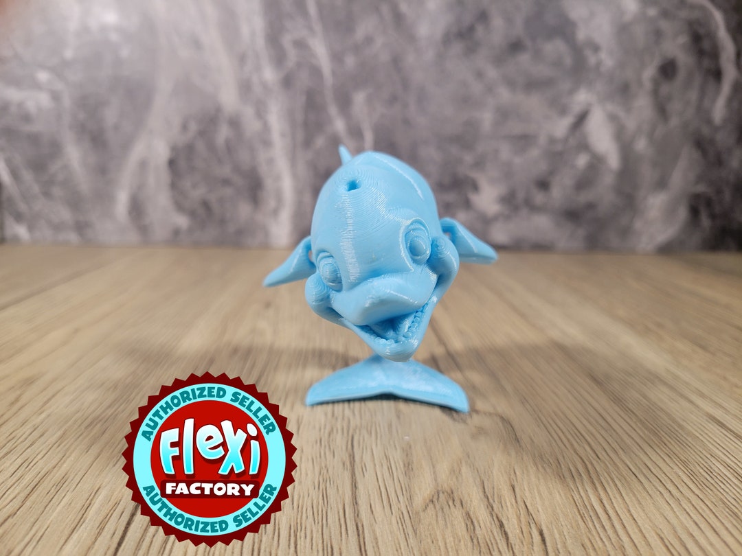 Flexi Dolphin / Fidget Toy / 3D Printed - Etsy