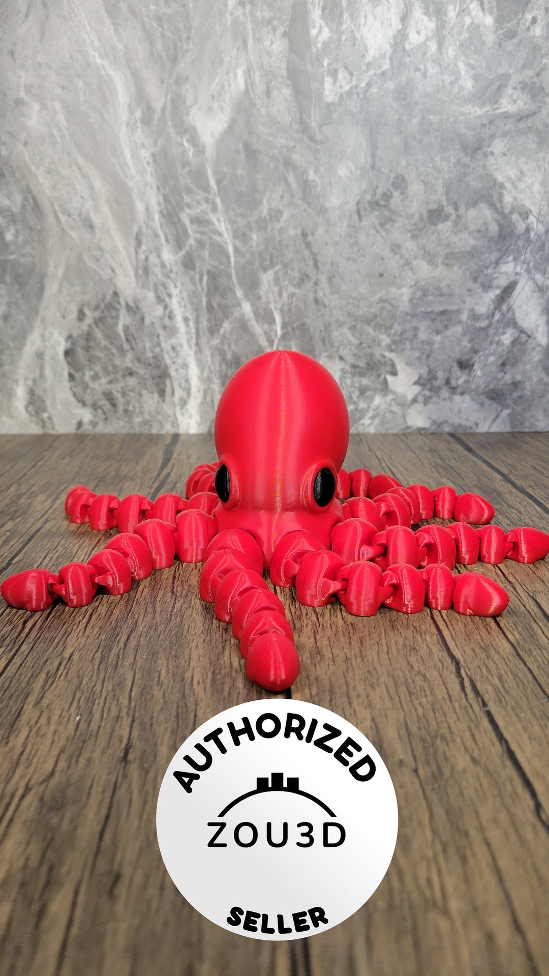 Octopus / Fidget Toy / 3D Printed - Etsy