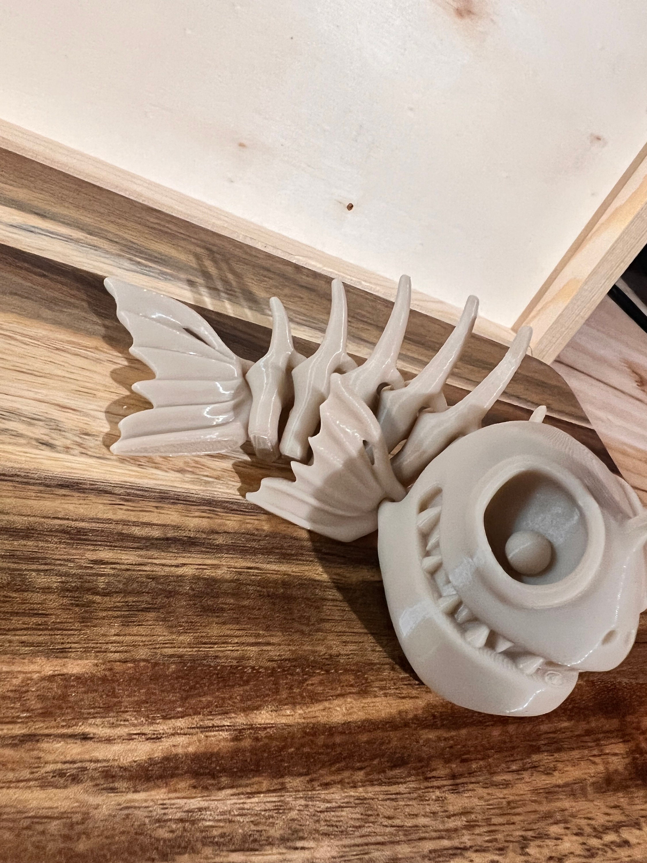 Flexi Skeleton Angler Fish / 3D Printed / Fidget Toy - Etsy