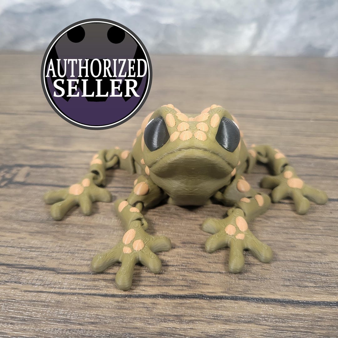 Toad / Fidget Toy / 3D Printed - Etsy