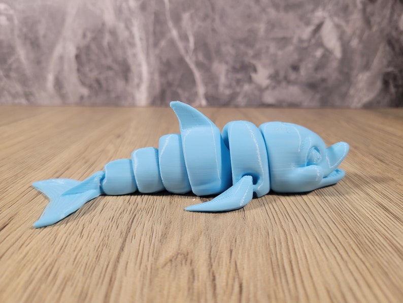 Flexi Dolphin / Fidget Toy / 3D Printed - Etsy