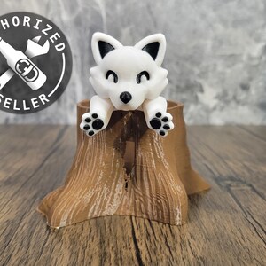 Artic Fox / 3D Printed / Fidget Toy - Etsy