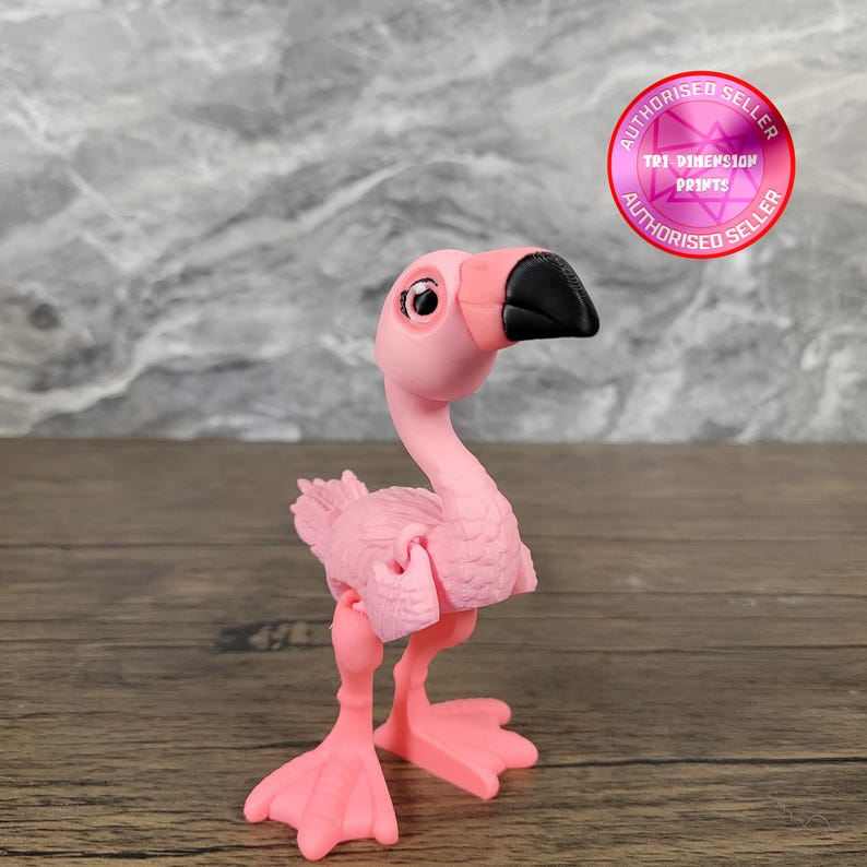 Flamingo / Fidget Toy / 3D Print - Etsy