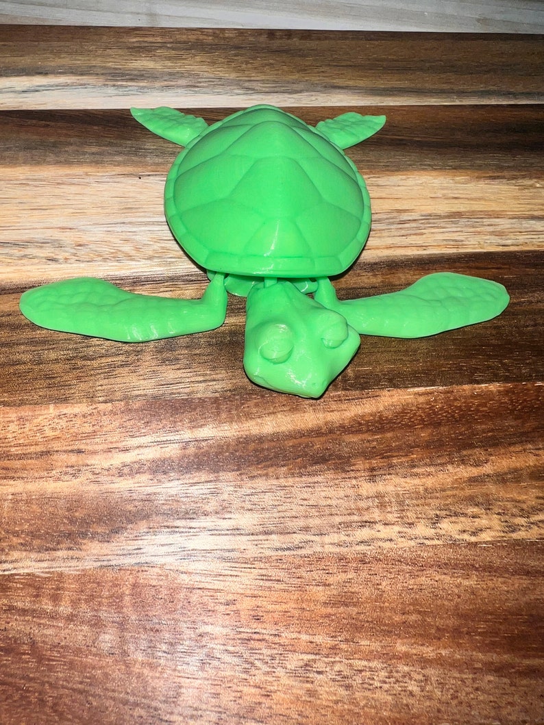 Flexi Turtle / 3D Printed / Fidget Toy - Etsy
