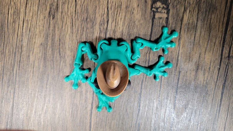 Cowboy Frog / Fidget Toy / 3D Printed - Etsy