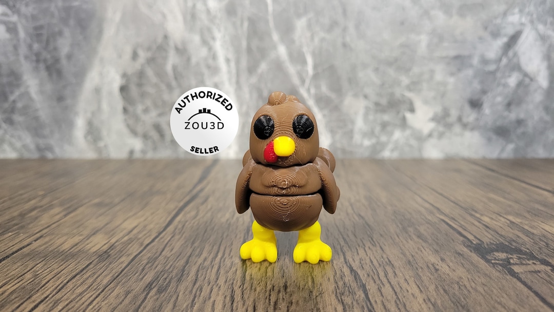 Turkey / Fidget Toy / 3D Printed - Etsy