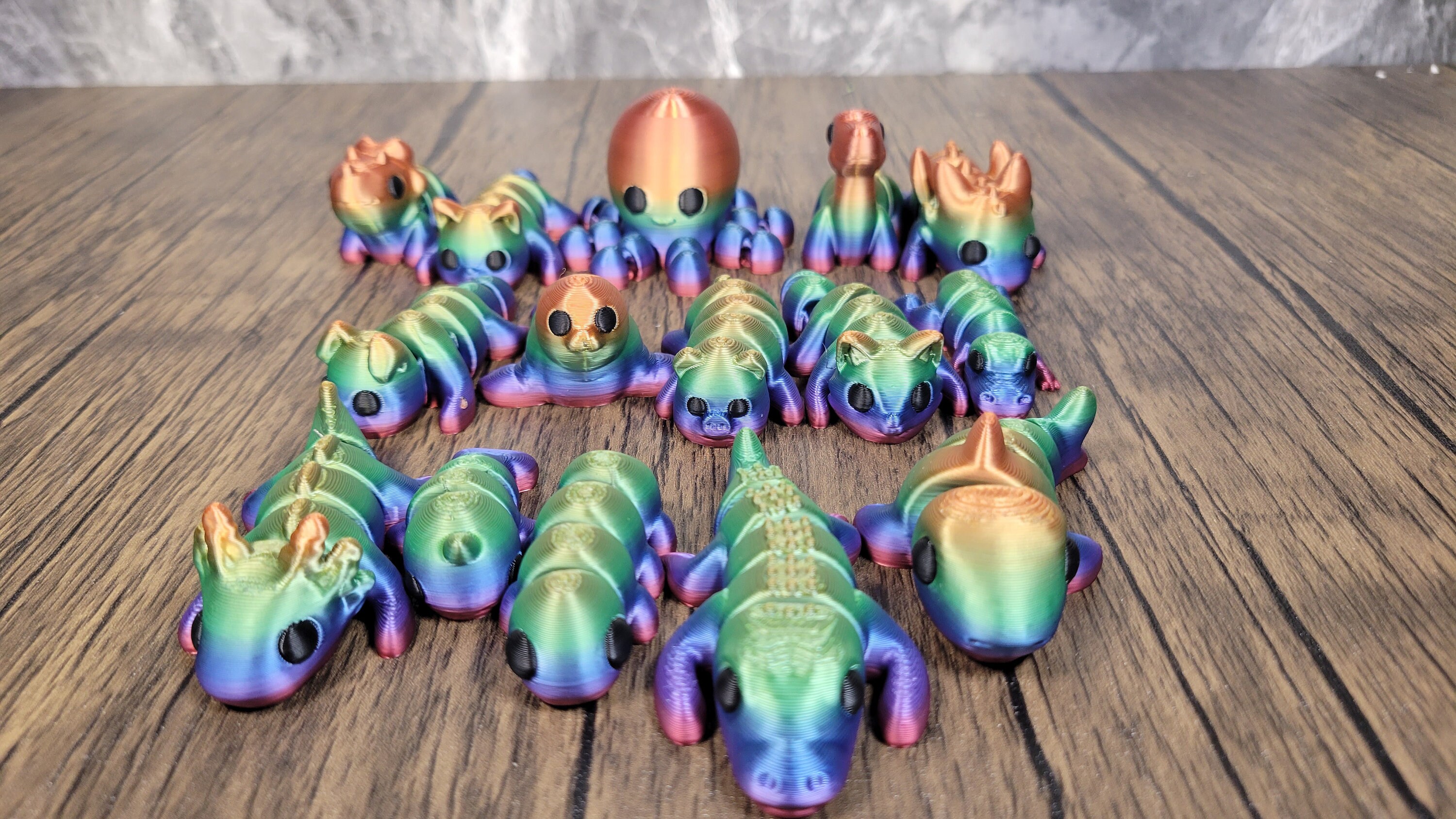 Mini Mystery Blind Box / Fidget Toy / 3D Printed - Etsy