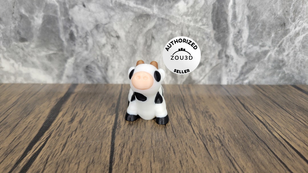 Tiny Cow / Fidget Toy / 3D Printed - Etsy
