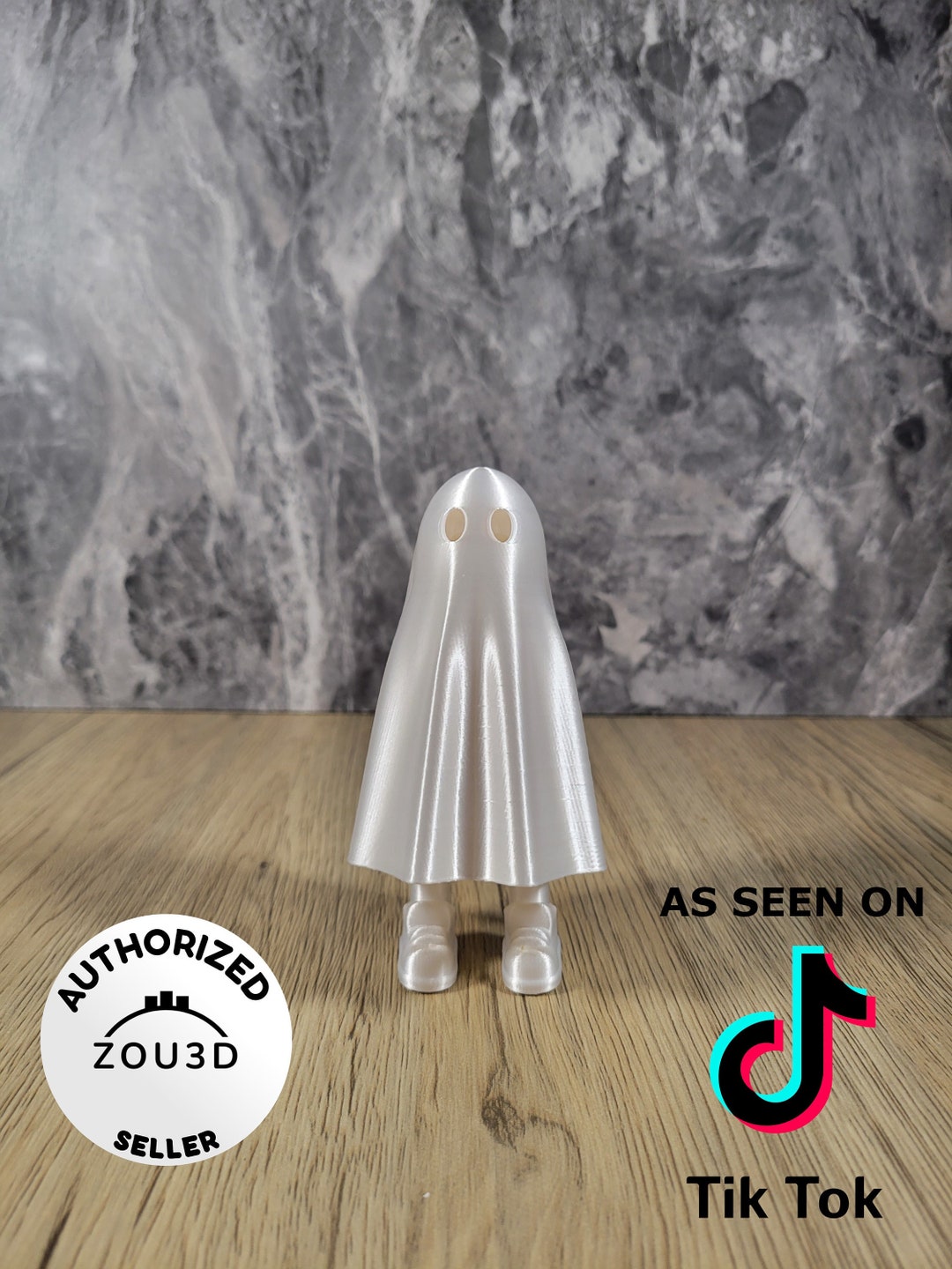 Standing Ghost/ Fidget Toy / 3D Printed - Etsy