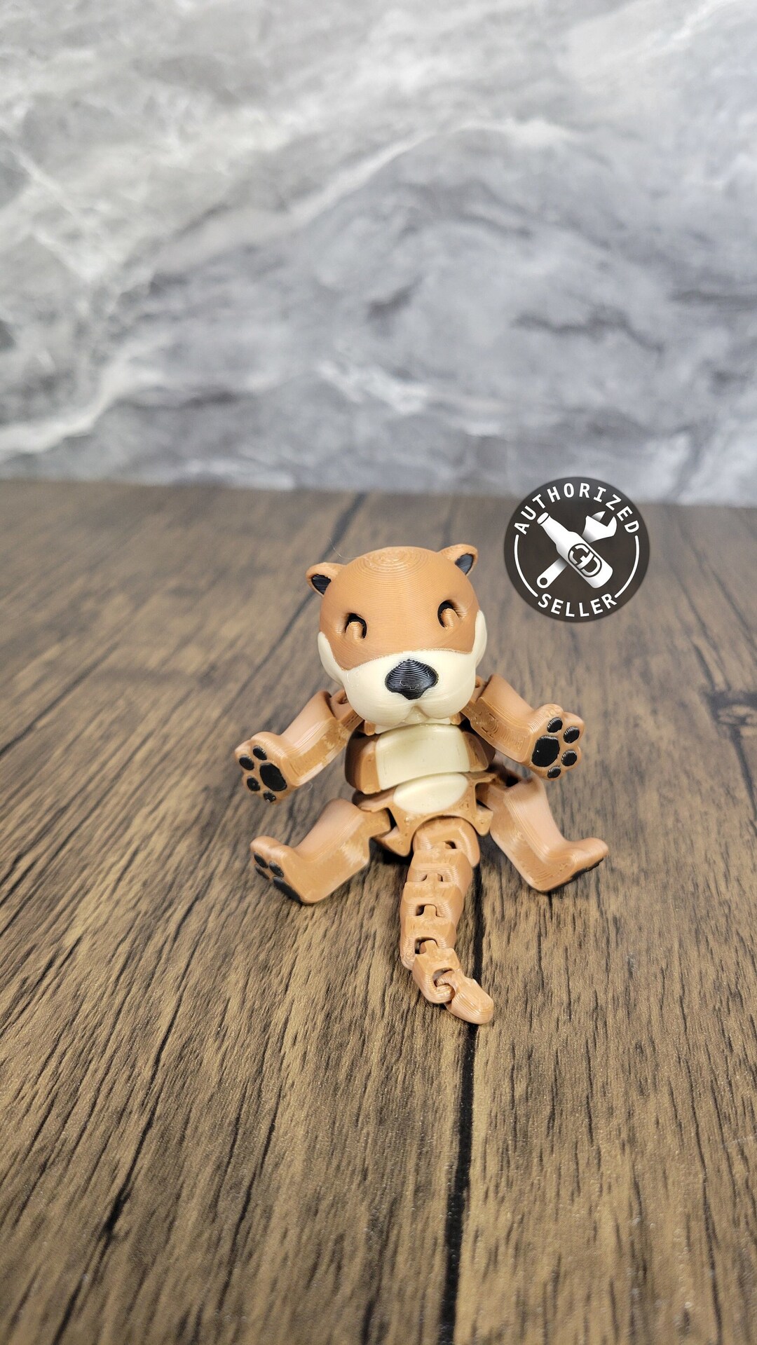 Otter / 3D Printed / Fidget Toy - Etsy