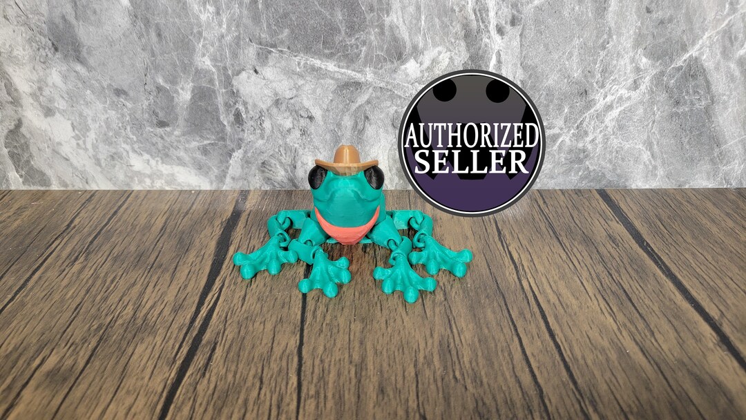 Cowboy Frog / Fidget Toy / 3D Printed - Etsy